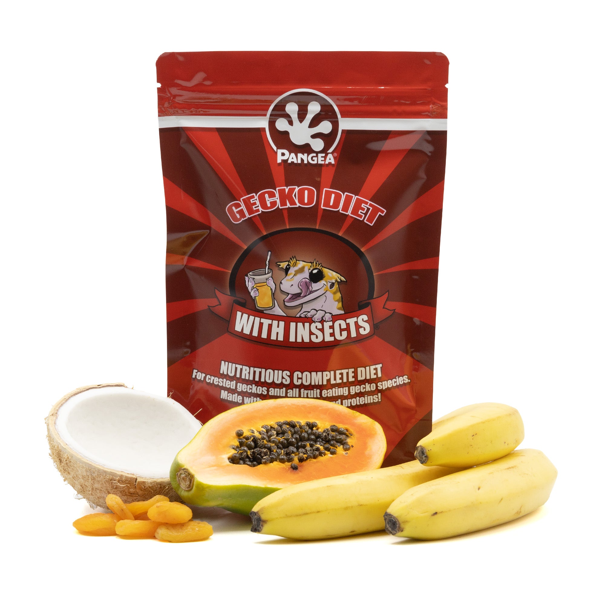 Pangea Gecko Diet with Insects™ | Pangea Reptile - Pangea Reptile LLC